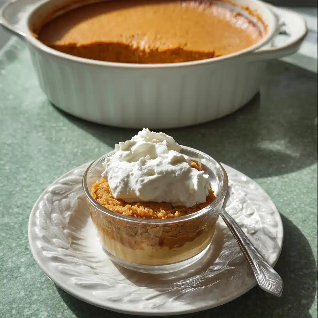 Baked Pumpkin Spice Pudding: Cozy & Fluffy Autumn Dessert